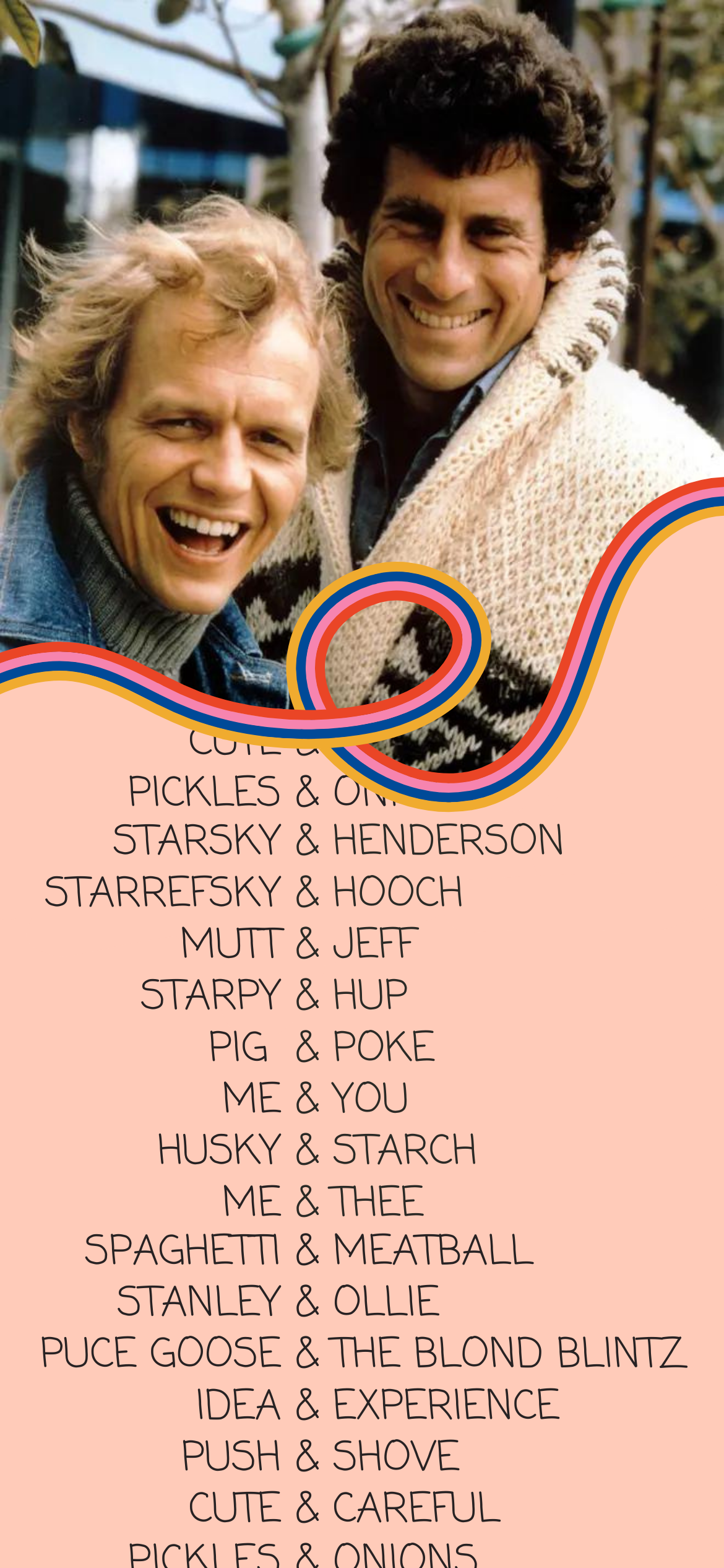 Day 3- Nicknames in Color Phone Wallpaper by stillheremydear
