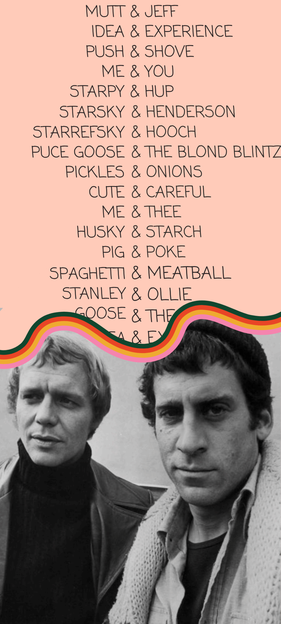 Day 6- Nicknames in B&W Phone Wallpaper by stillheremydear